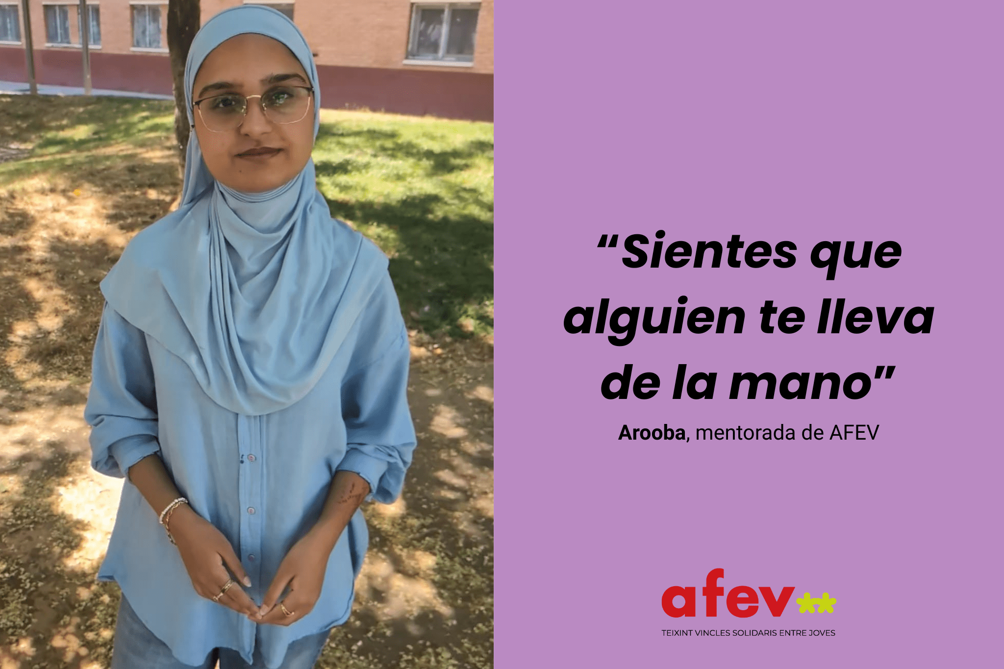 La fuerza de un vínculo: entrevistamos a Arooba - AFEV